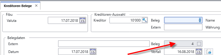 Belegnummer erhöht sich nicht mehr automatisch – Hilfe-Center