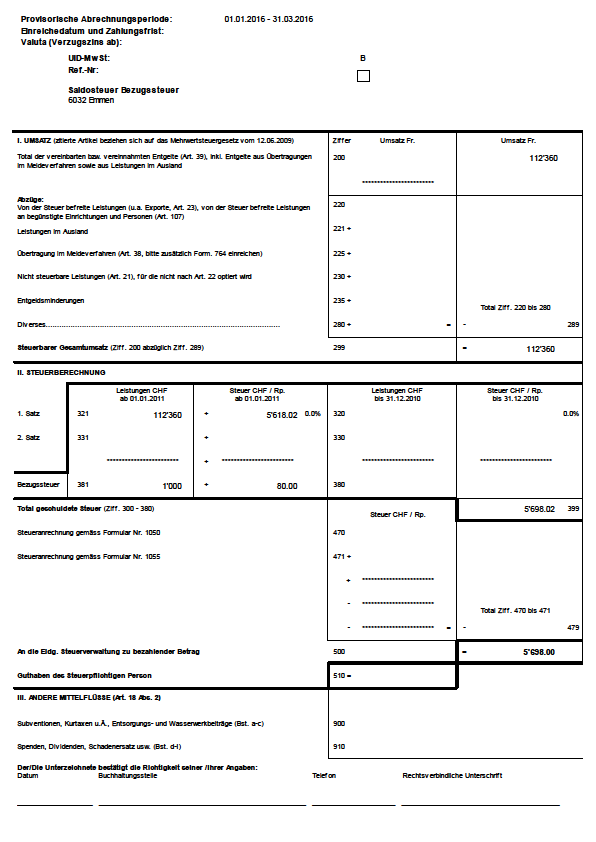 Spezialfälle Mehrwertsteuer – Hilfe-Center